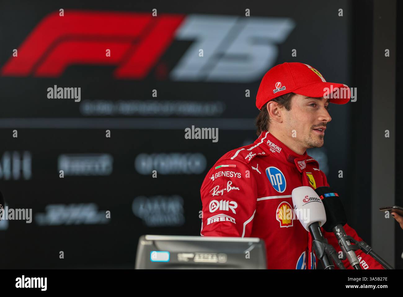 China, China. 22nd Mar, 2025. Charles Leclerc (MON) - Scuderia Ferrari ...