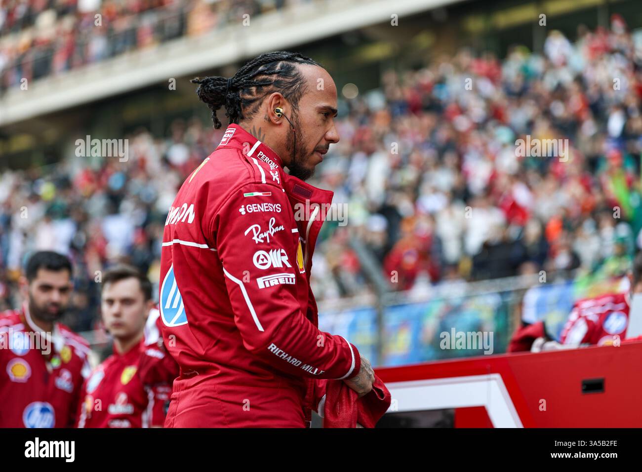 China, China. 22nd Mar, 2025. Lewis Hamilton (GBR) - Scuderia Ferrari ...