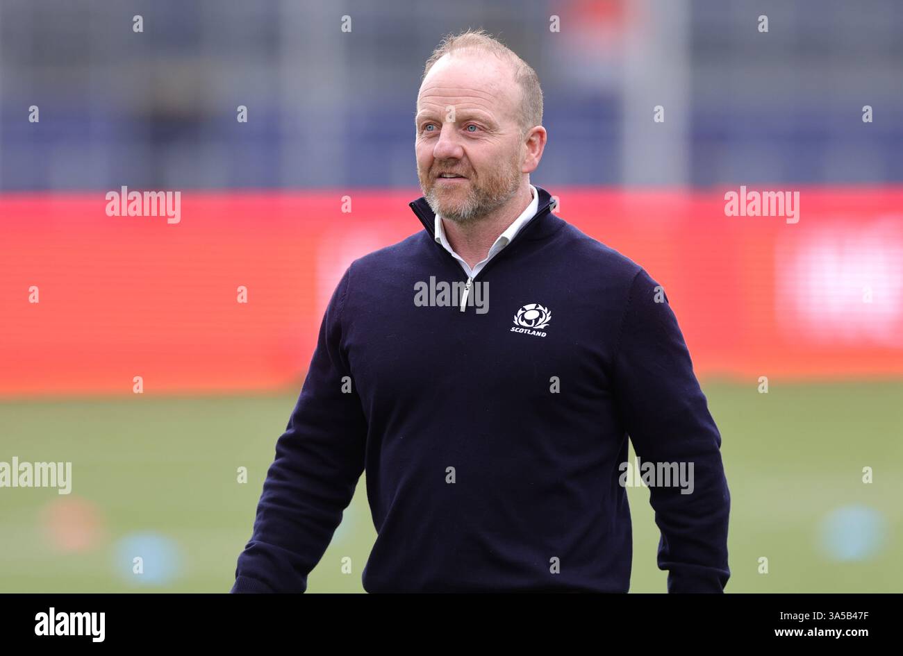 Scotland head coach Bryan Easson before the Guinness Women's Six ...