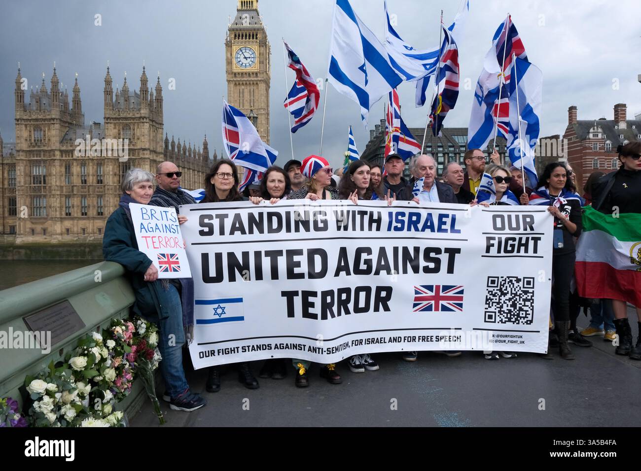 Westminster, London, UK. 22nd Mar 2025. Groups commemorate the 2017 ...