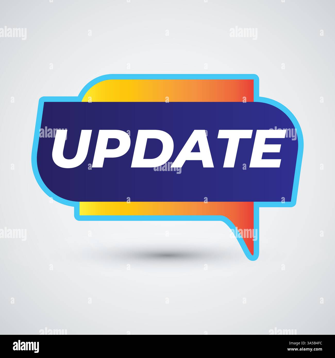 Update banner sign badge vector design template Stock Vector Image ...