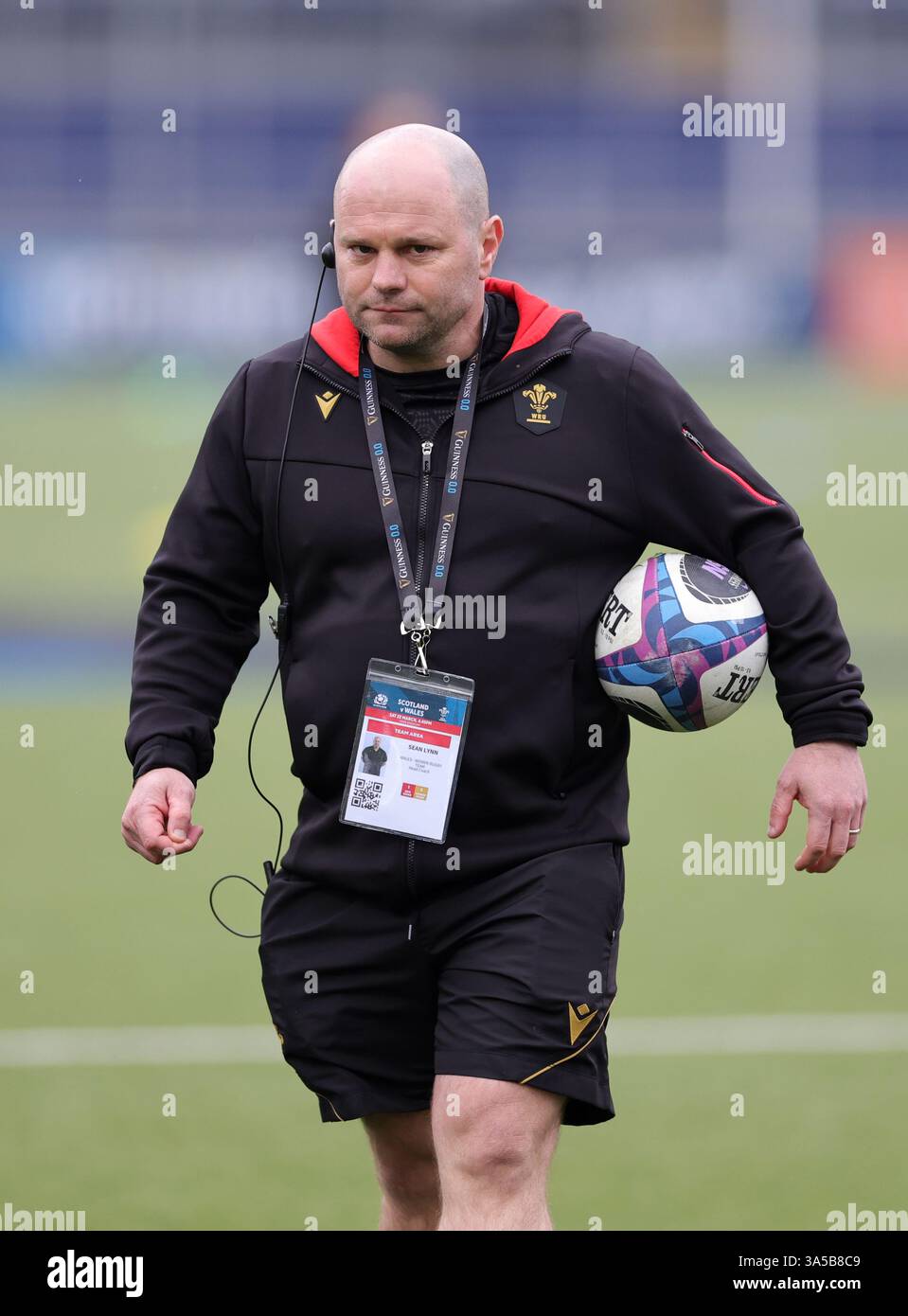 Wales head coach Sean Lynn before the Guinness Women's Six Nations ...