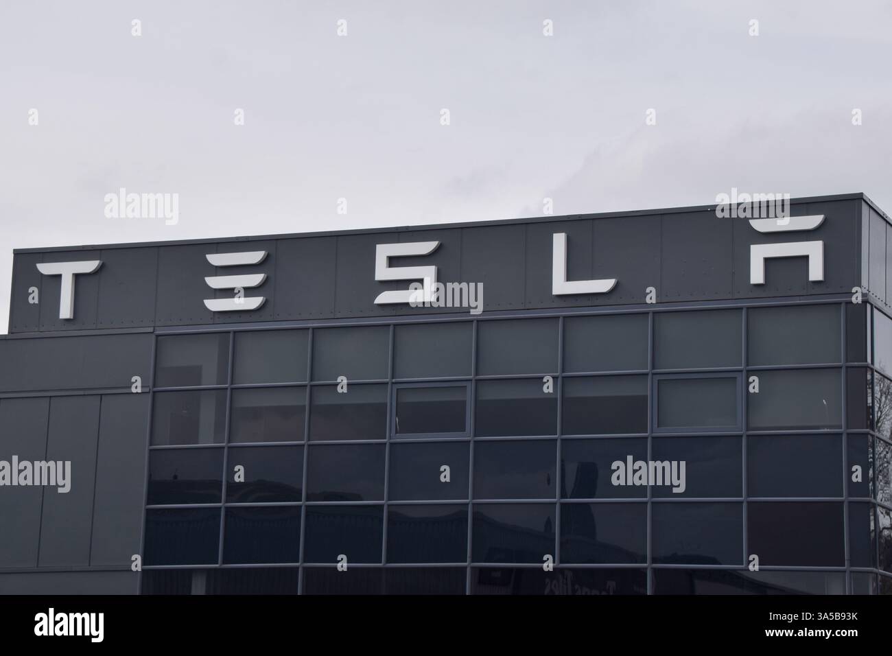 March 22, 2025, London, England, UK: General view of the logo at the ...