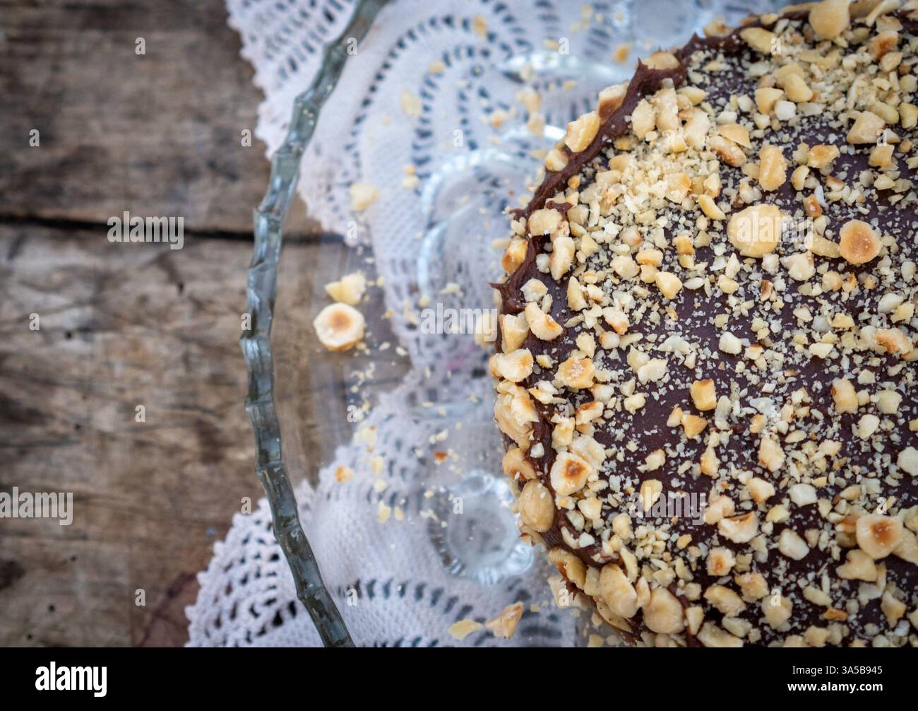 Partial chocolate cake hi-res stock photography and images - Alamy