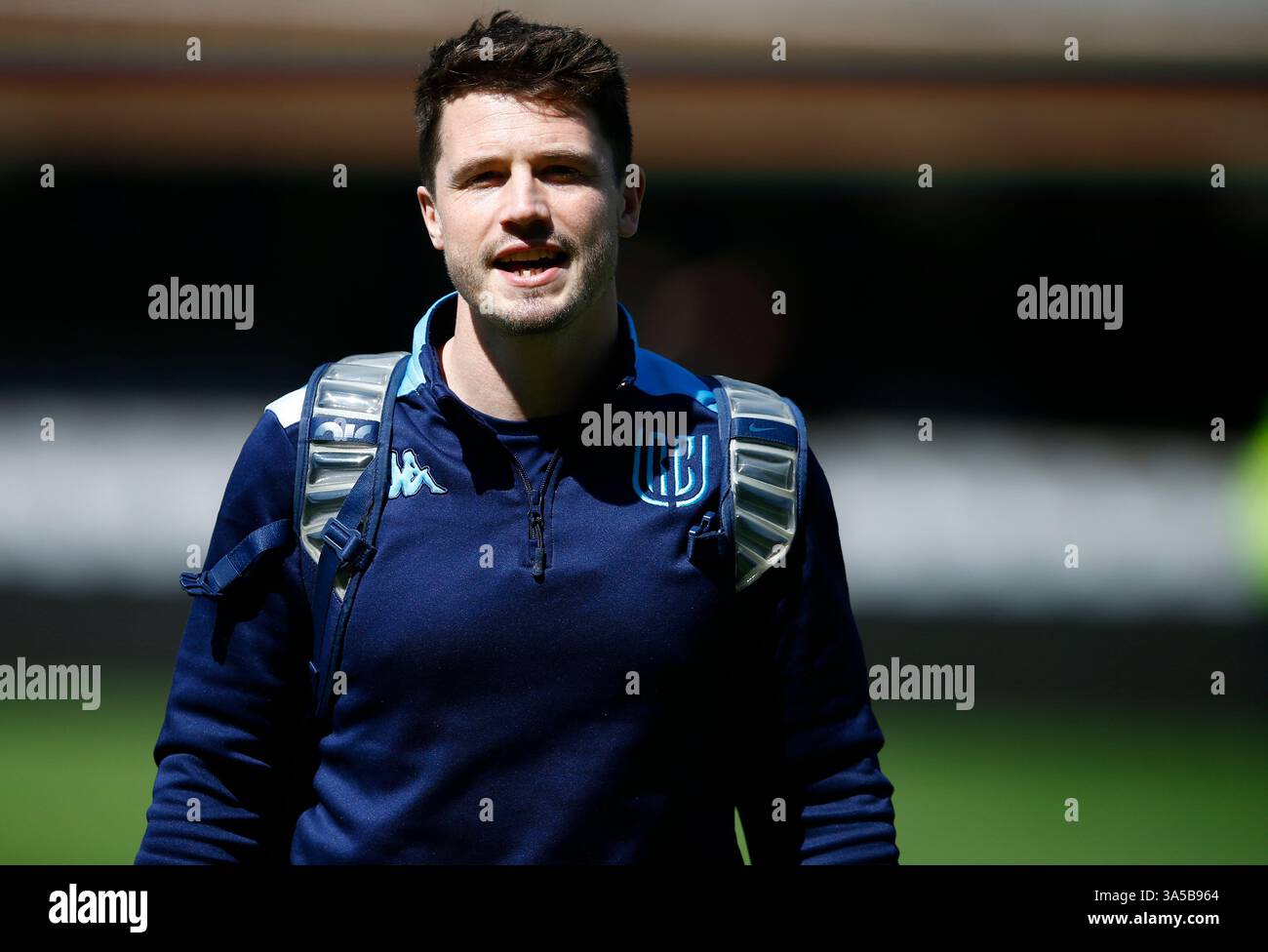 DURBAN, SOUTH AFRICA - MARCH 22: Referee:Sam Grove-White (SRU, 51st ...