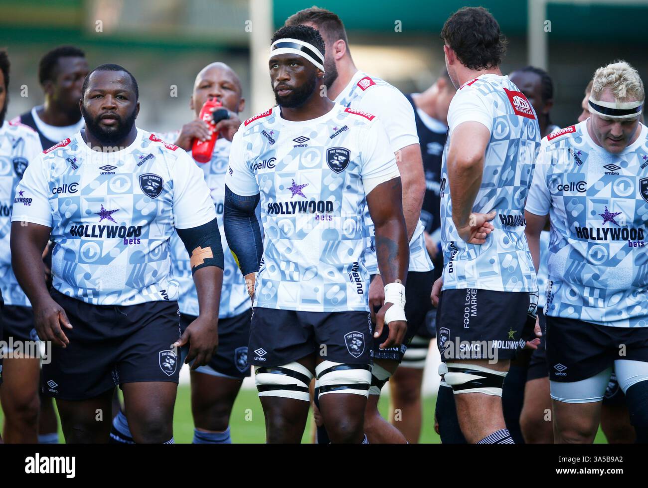 DURBAN, SOUTH AFRICA - MARCH 22: Siya Kolisi (Captain) of the ...