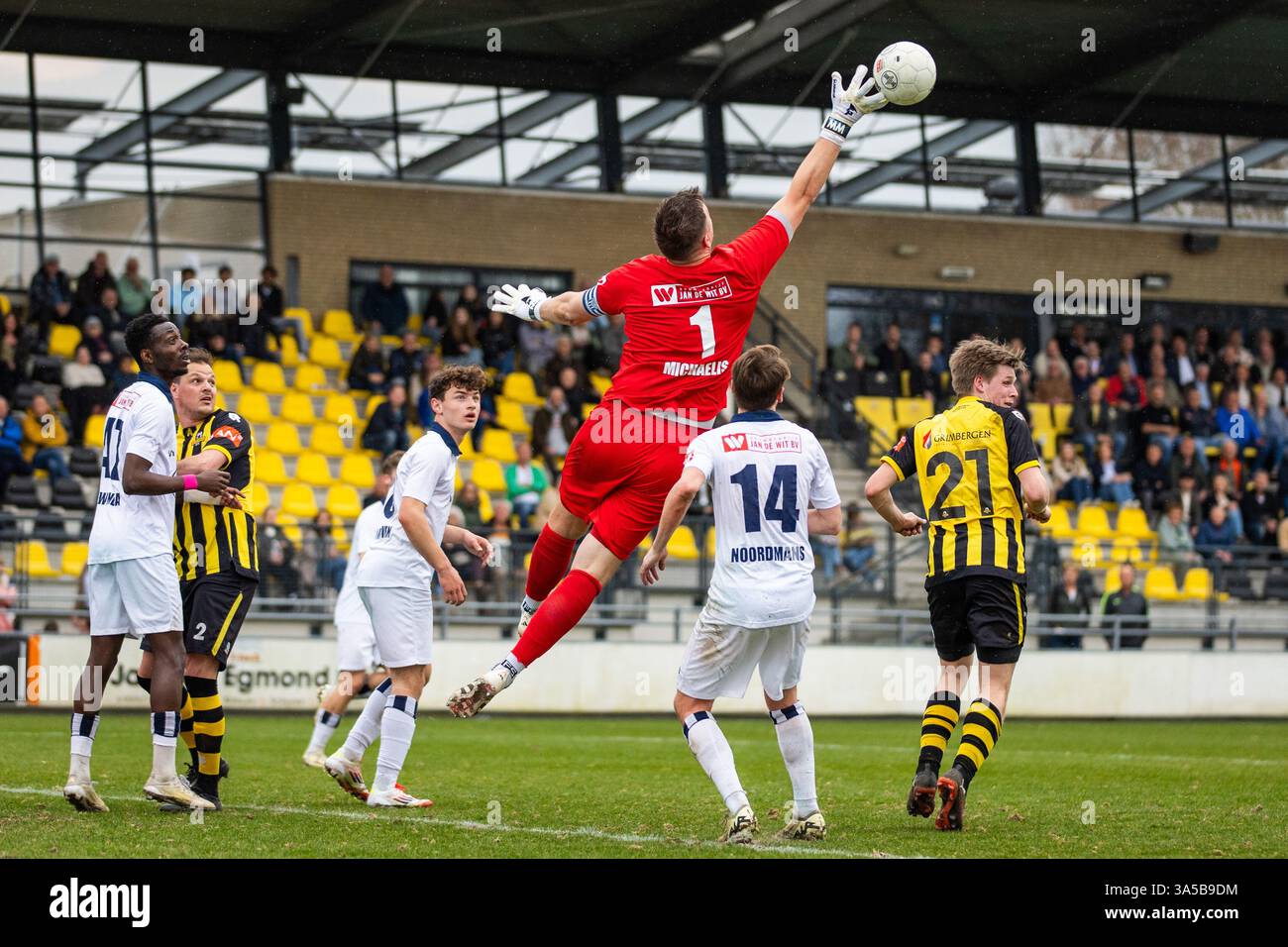 RIJNSBURG. 22-03-2025. Sportpark Middelmors. Betnation Divisie. Dutch ...