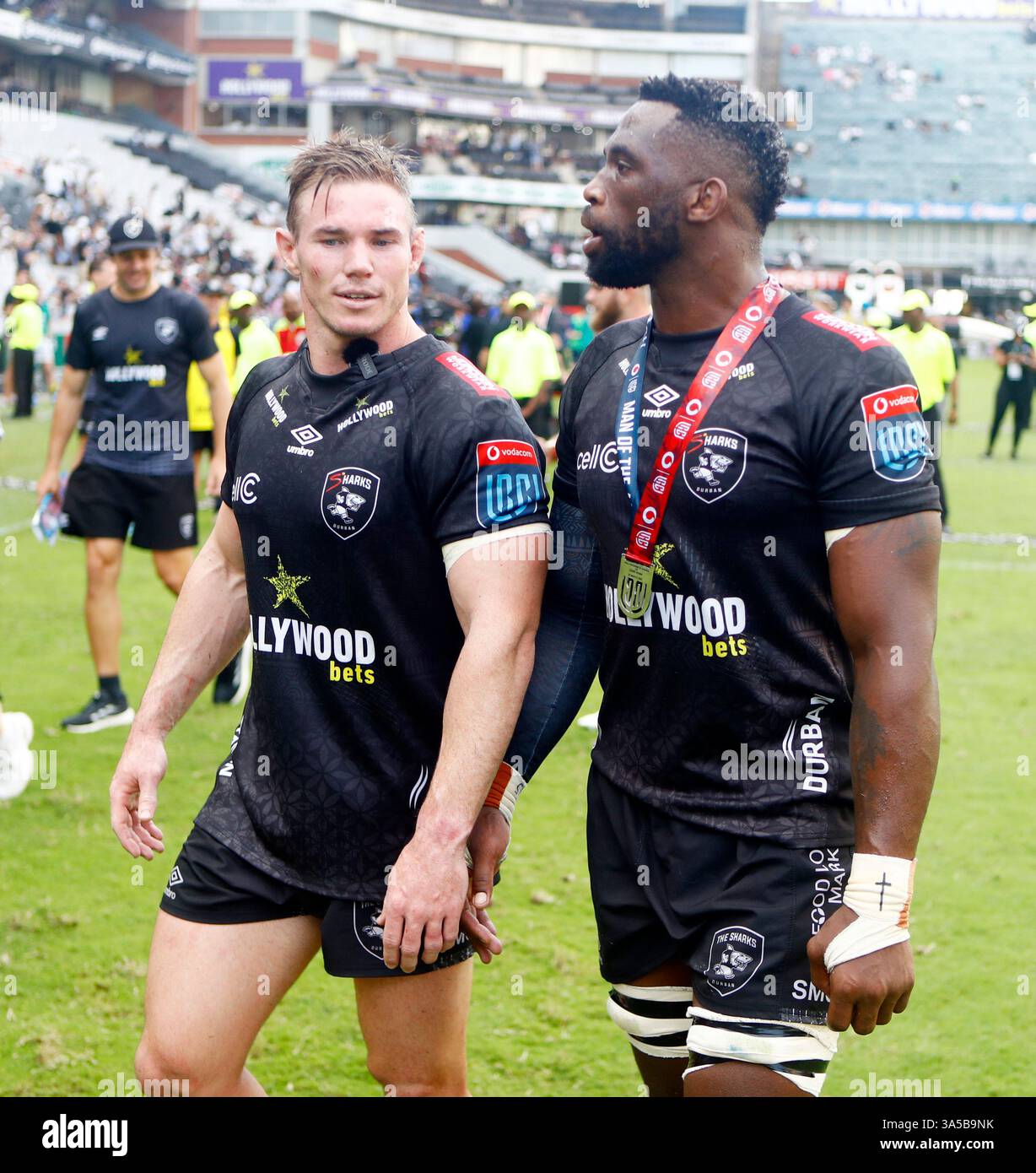 DURBAN, SOUTH AFRICA - MARCH 22: James Venter of the Hollywoodbets ...