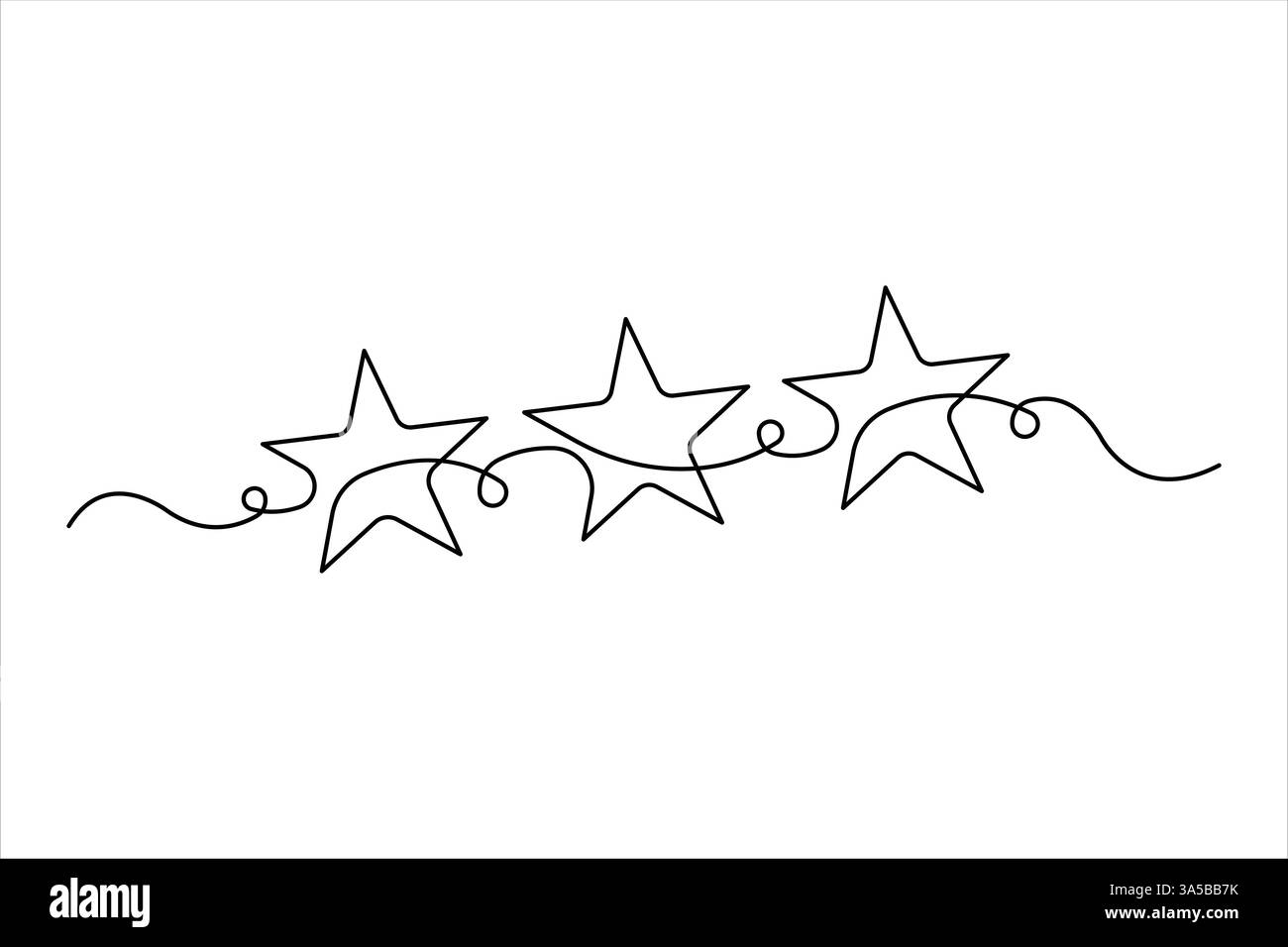 Star continuous one line art drawing of minimalist star vector ...