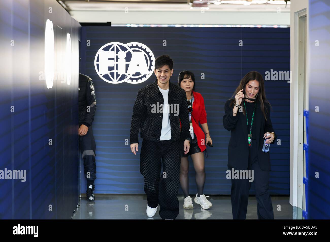 3/22/2025 - Jimmy Lin (CHI) Actor, singer, racing Driver during F1 ...