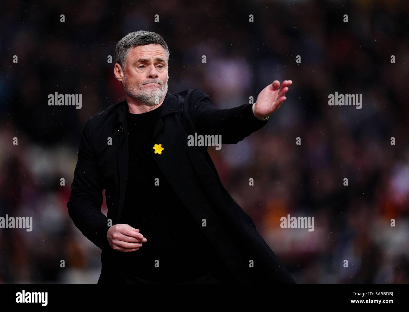 Bradford City manager Graham Alexander during the Sky Bet League Two ...