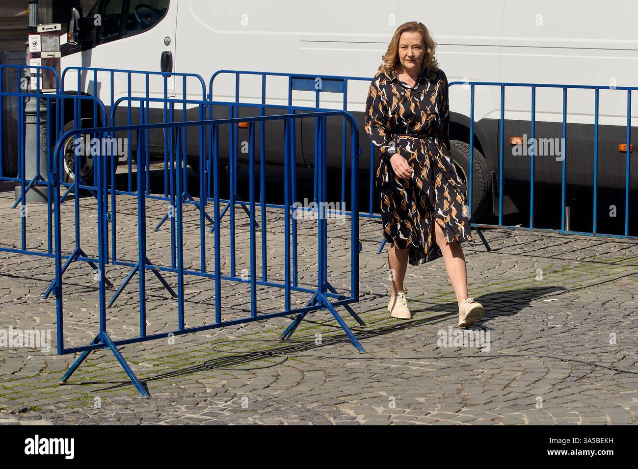 Bucharest, Romania, 22nd Mar 2025: Elena Lasconi, president of the Save ...