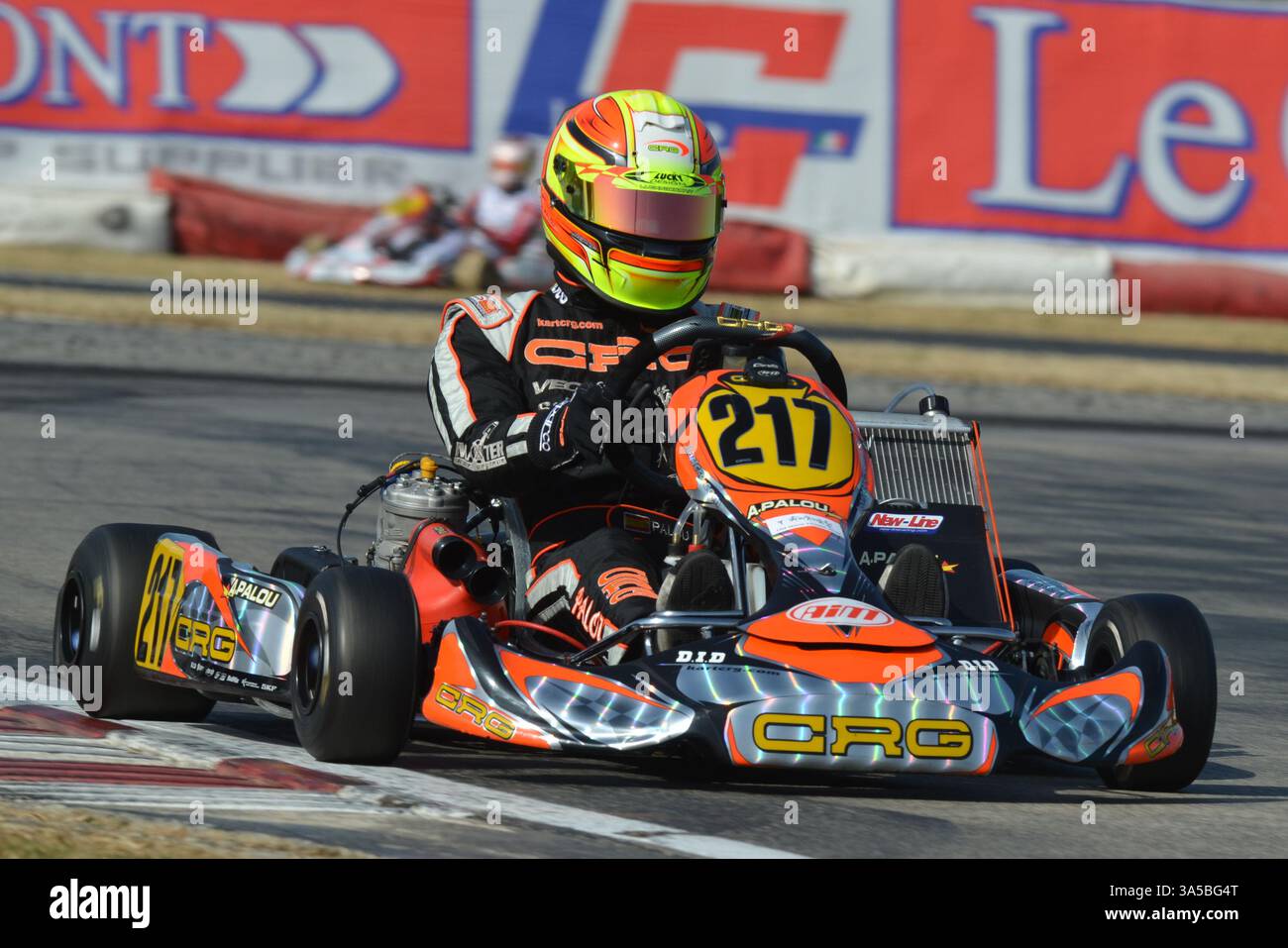 Spanish racing driver Alex Palou who competes in the American IndyCar ...