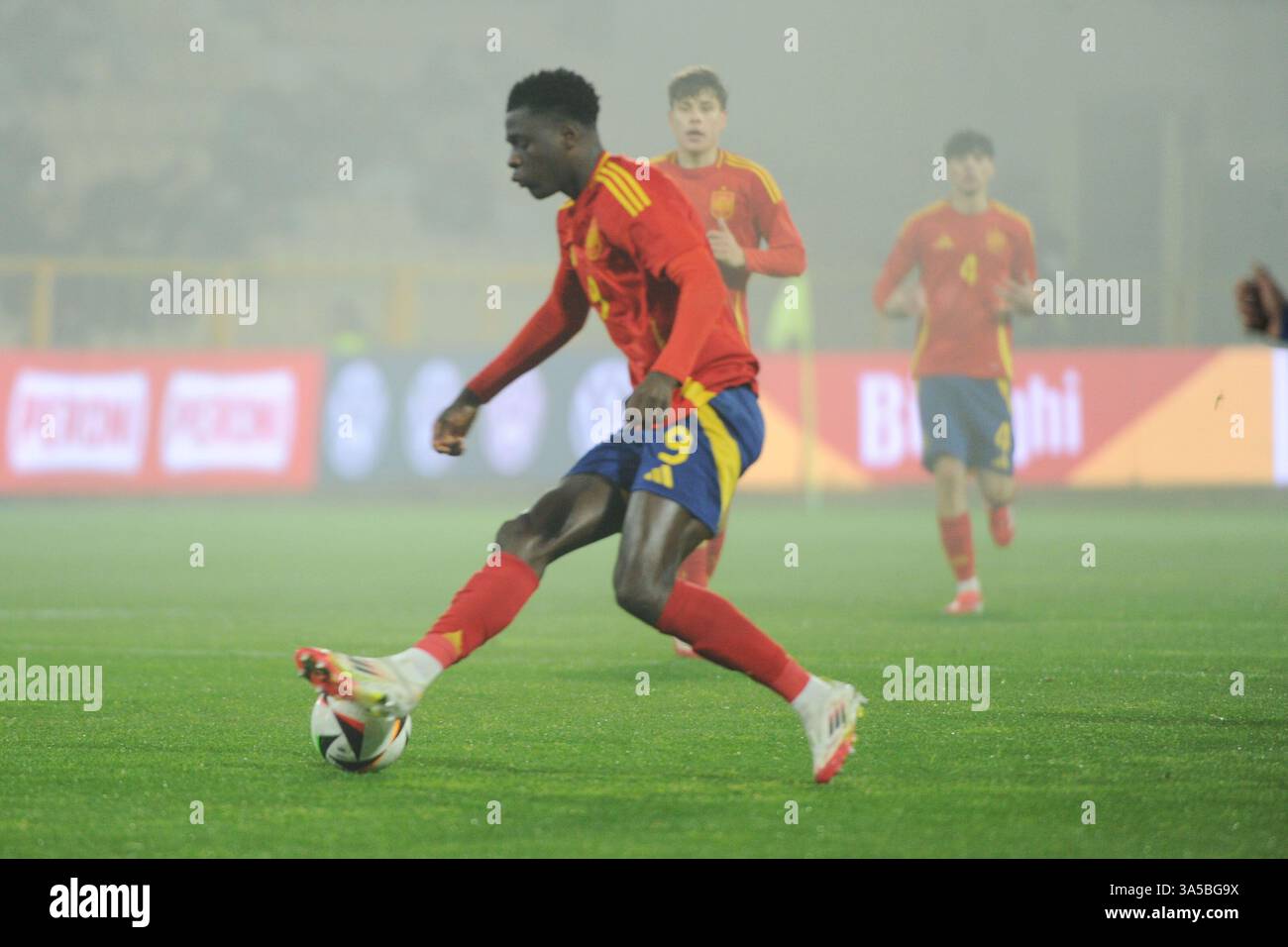 Catanzaro, Italy. 22nd Mar, 2025. during UEFA U19 European Championship ...