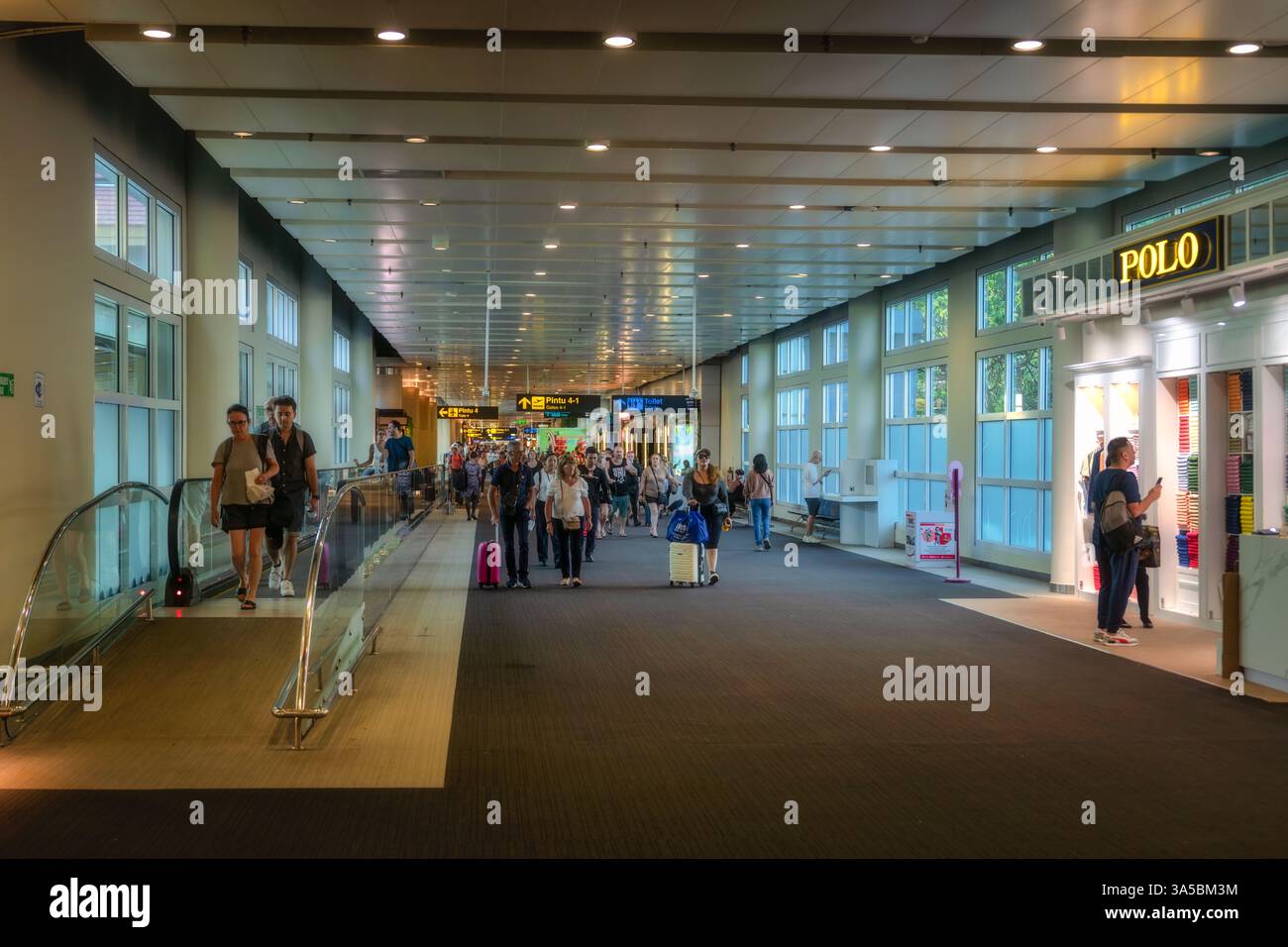 Bali, Indonesia, 13 Oct 2024 Bustling and vibrant I Gusti Ngurah Rai ...