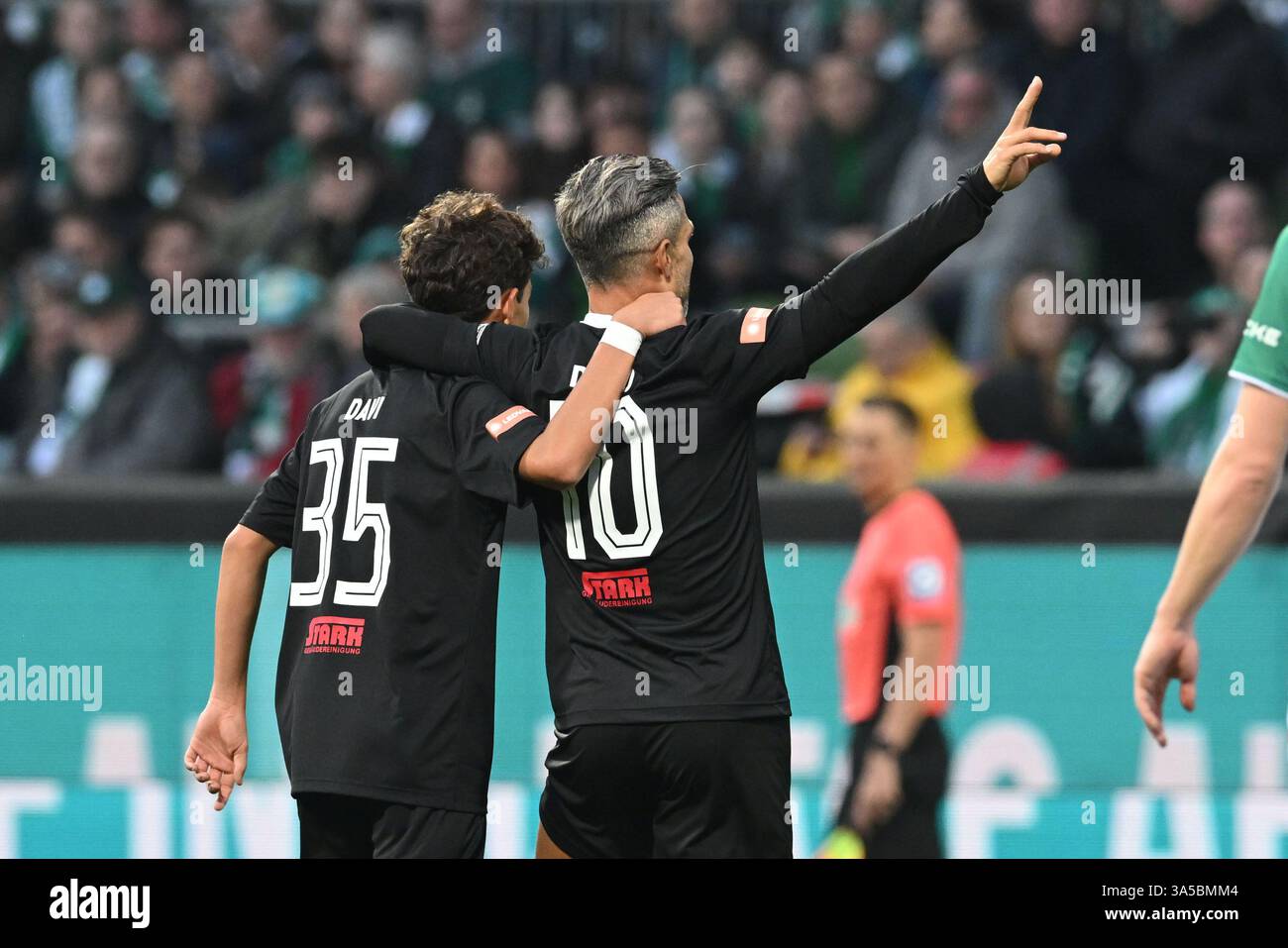 22 March 2025, Bremen: Soccer: Werder Bremen's farewell match for Diego ...