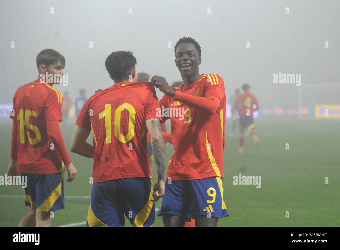 Catanzaro, Italy. 22nd Mar, 2025. during UEFA U19 European Championship ...