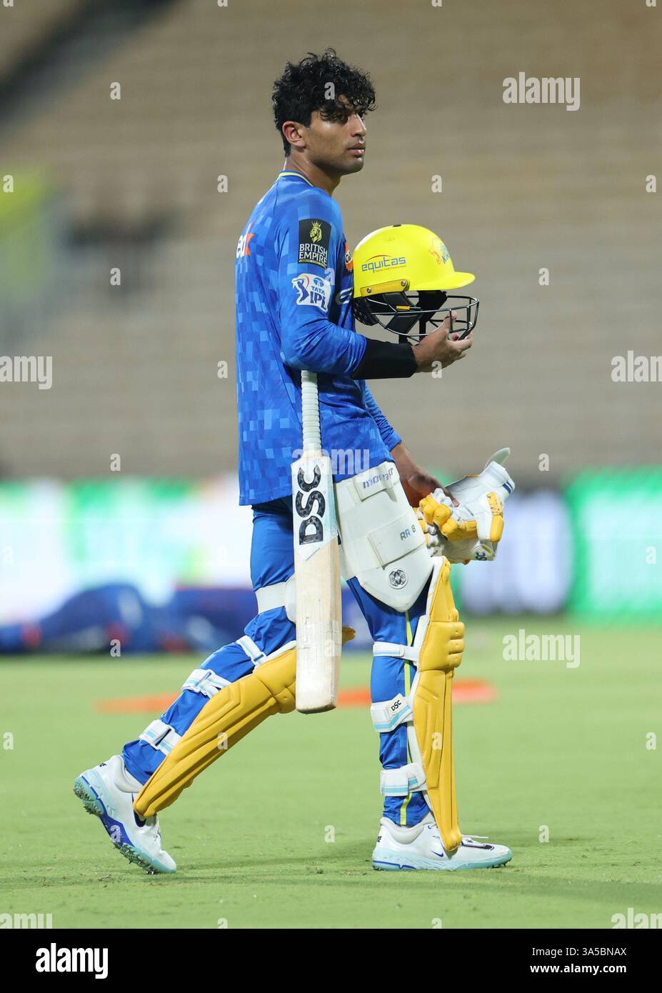 Chennai, India. 22nd Mar, 2025. Cricket: IPL 2025 : Chennai Super Kings (CSK) practice ahead of ...