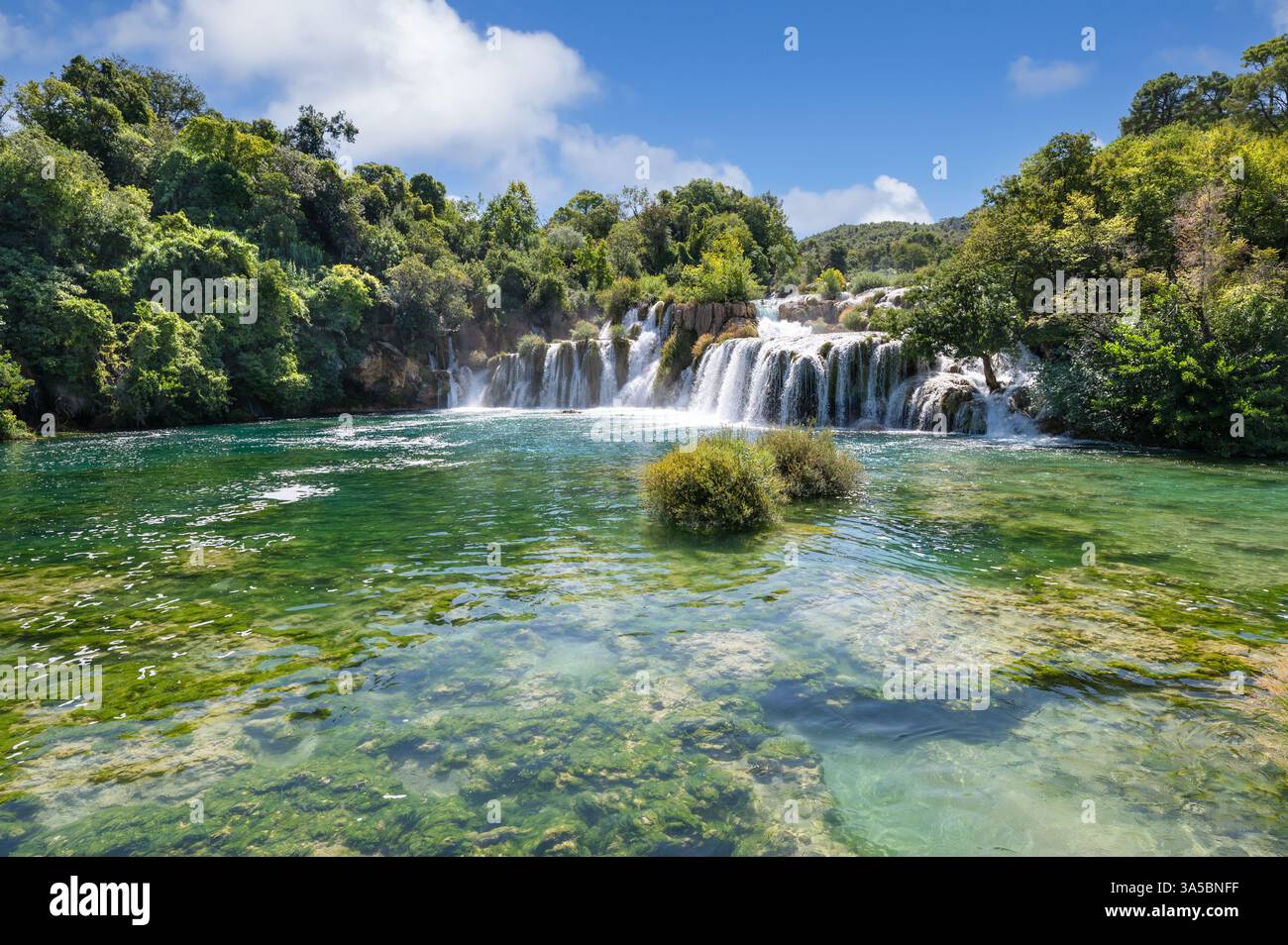 Croatia Waterfalls, Skradinski Buk, KRKA National Park Stock Photo - Alamy