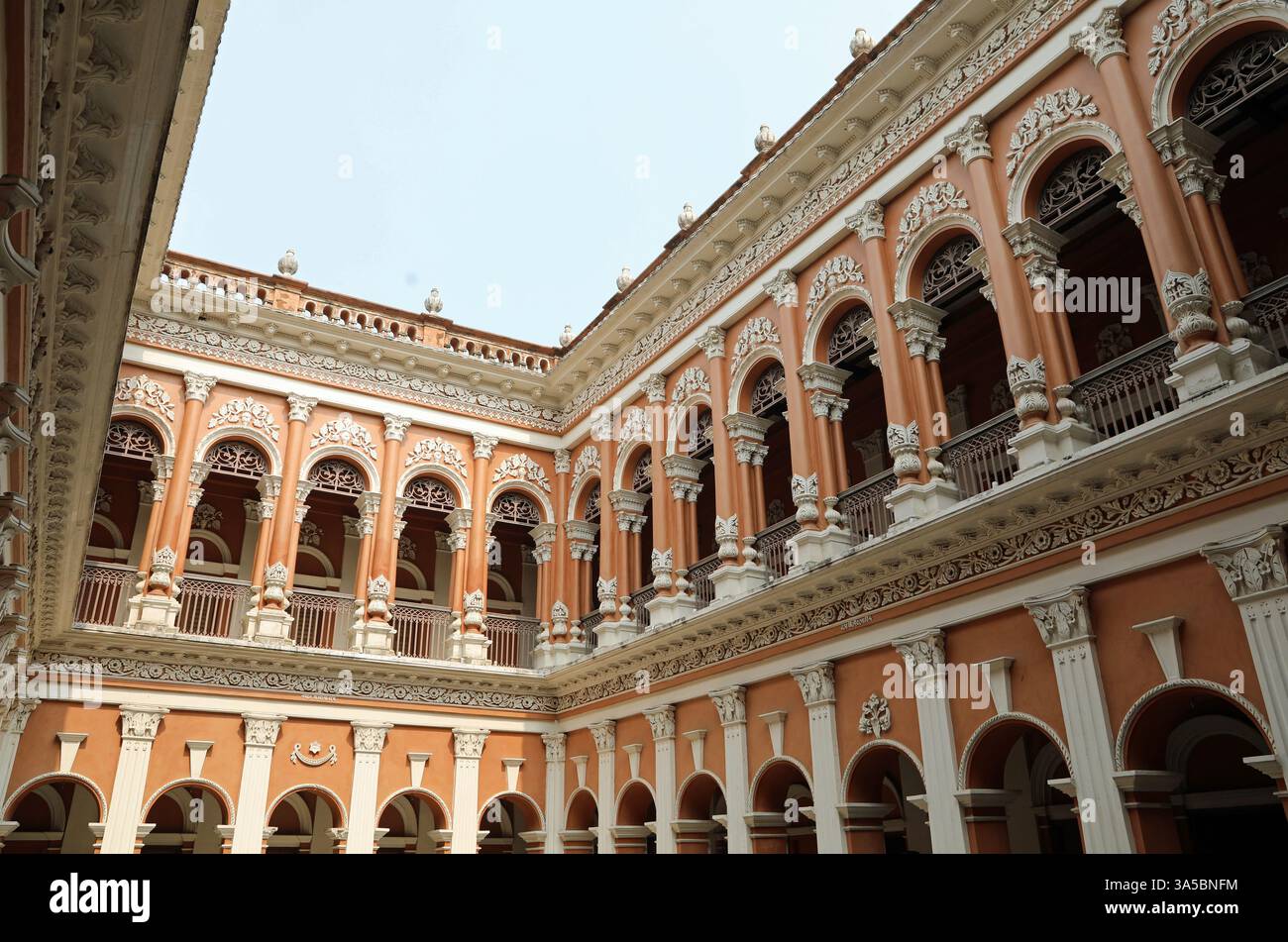 Interior of Bara Sardar Bari in Bangladesh Stock Photo - Alamy