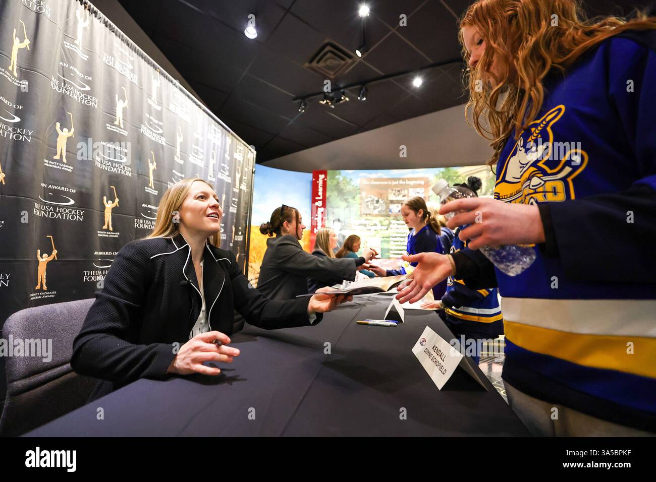 March 22nd, 2025: PWHL Minnesota Frost player Kendall Coyne Schofield ...