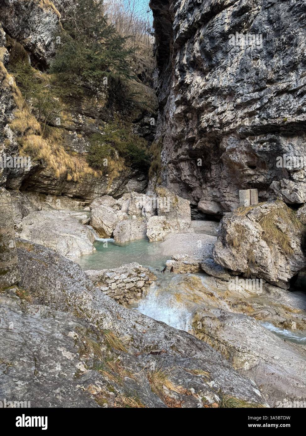 Grotto: Rock Formations and Pool Stock Photo - Alamy