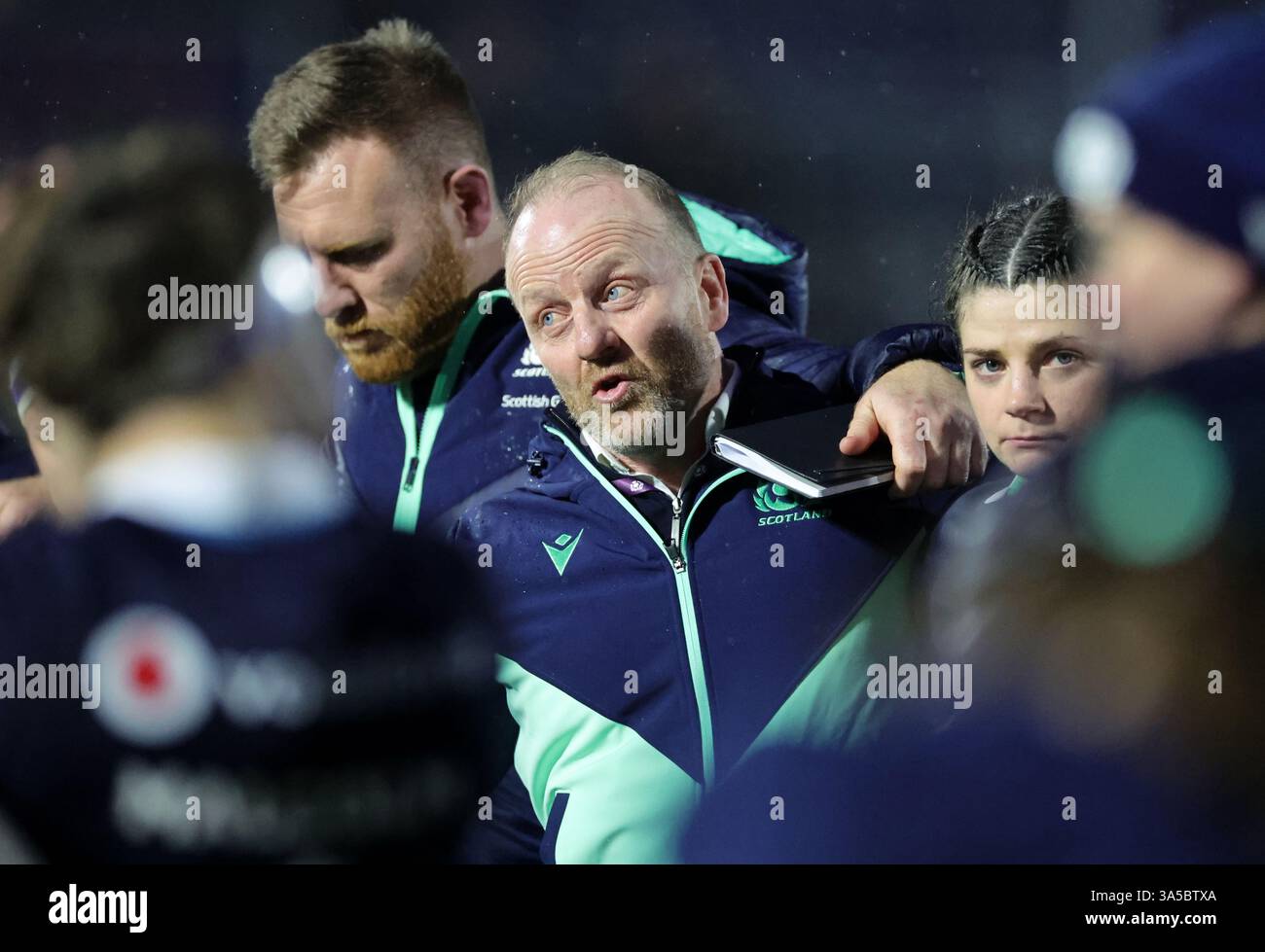 Scotland head coach Bryan Easson after the Guinness Women's Six Nations ...