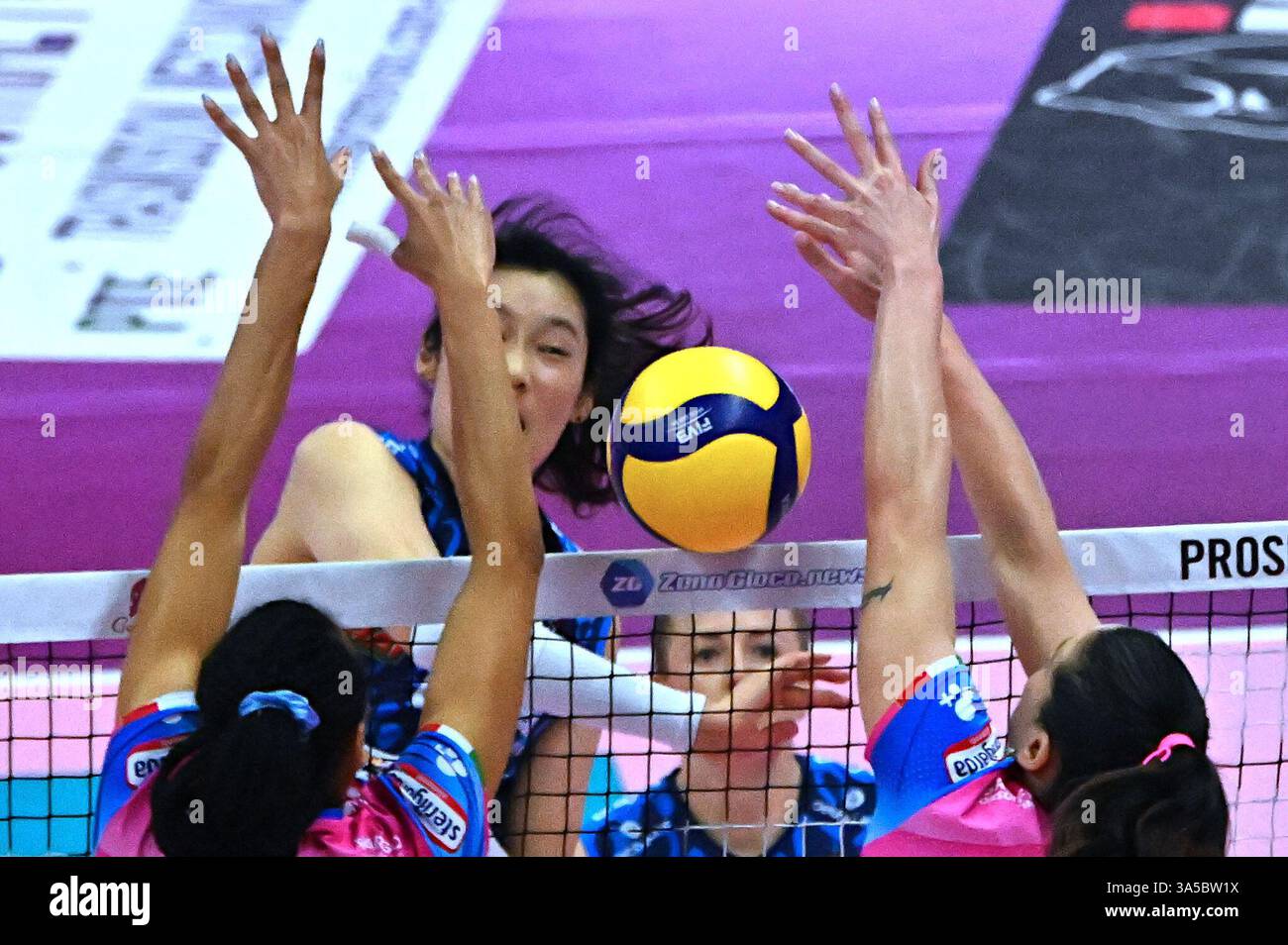 Treviso, Italy. 22nd Mar, 2025. Zhu Ting ( Prosecco Doc Imoco ...