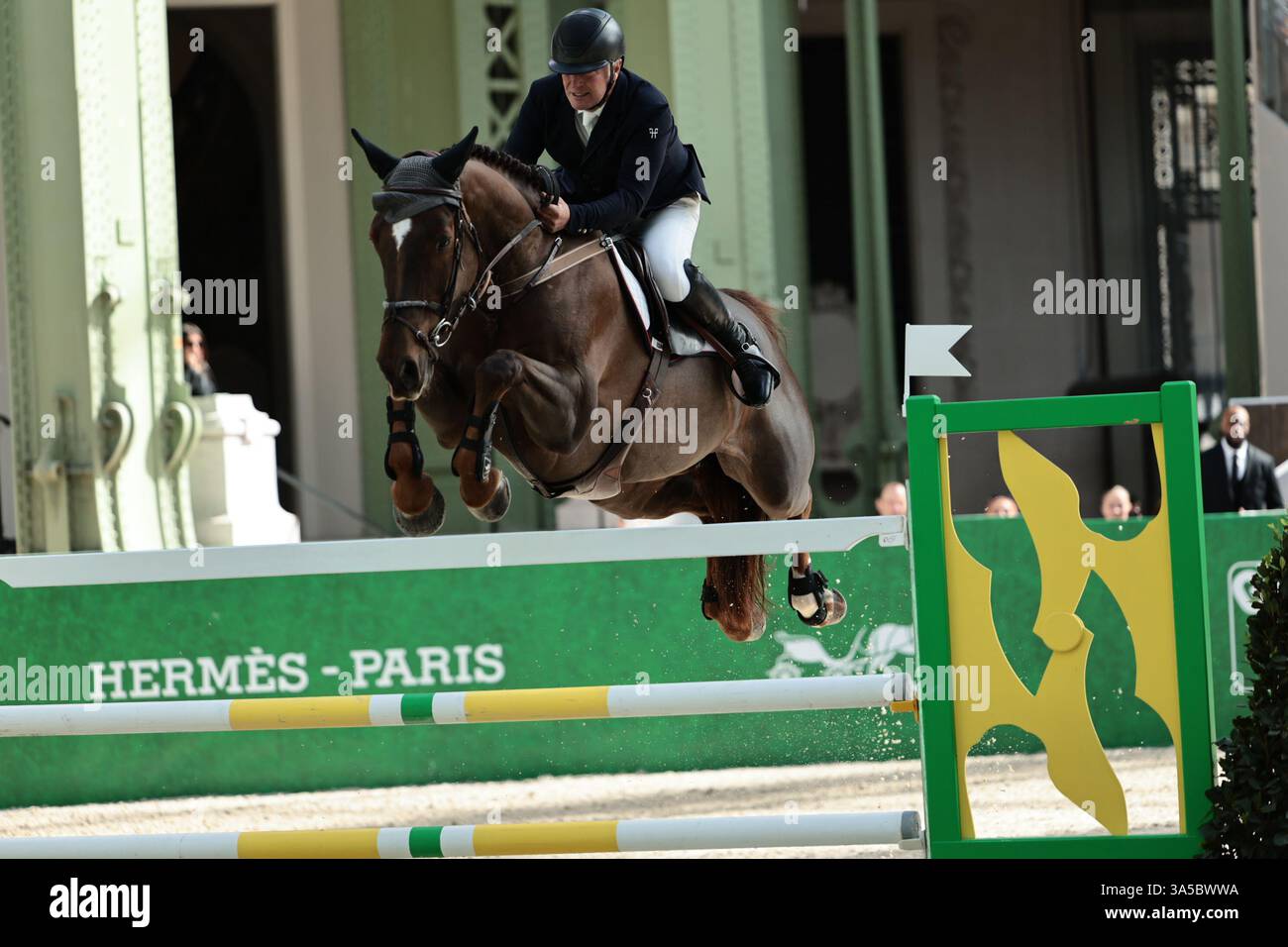 Roger Yves BOST of France with Embassy du chateau during the Prix GL ...