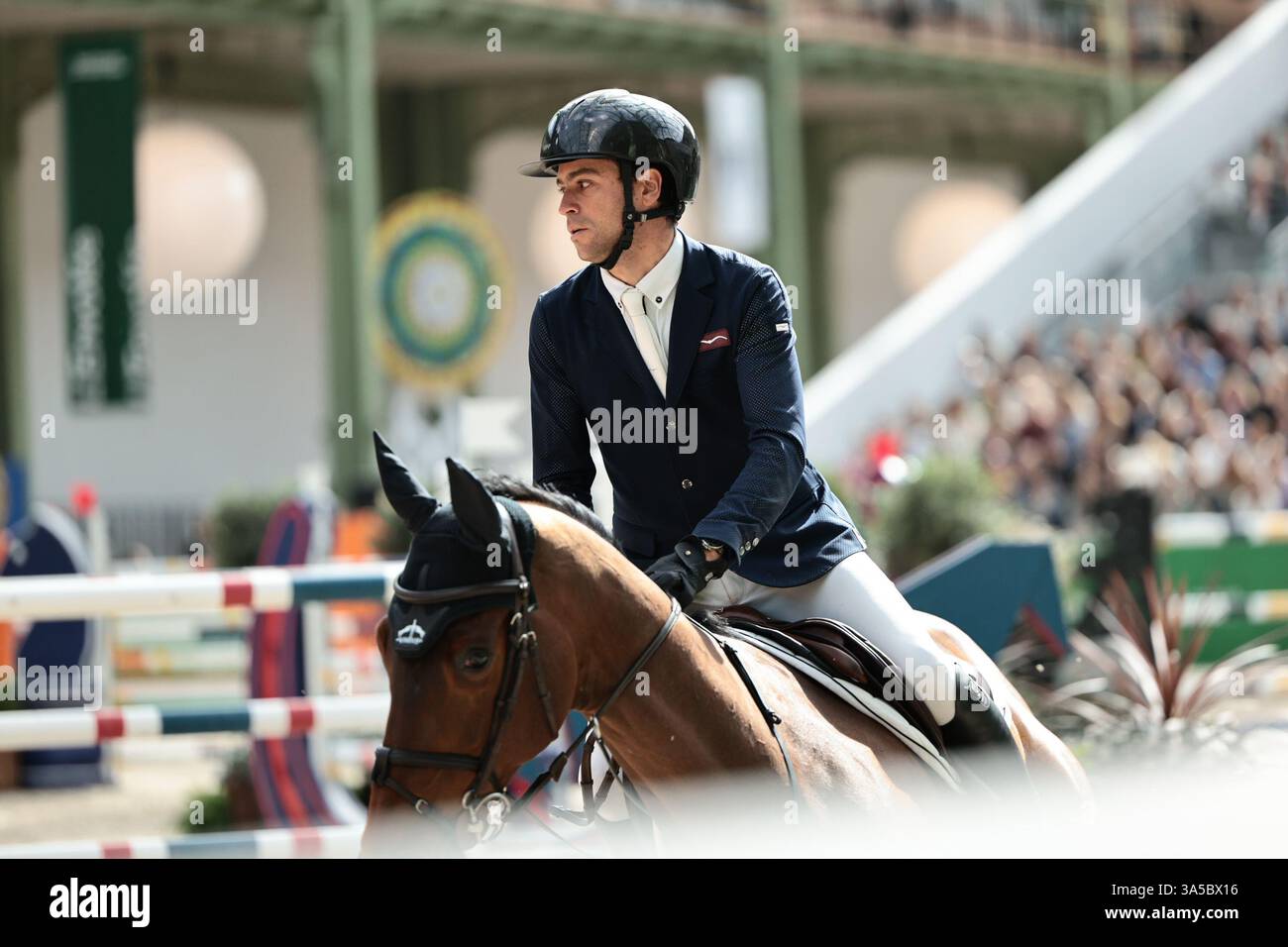Edward LEVY of France with For millions de pao during the Prix GL ...