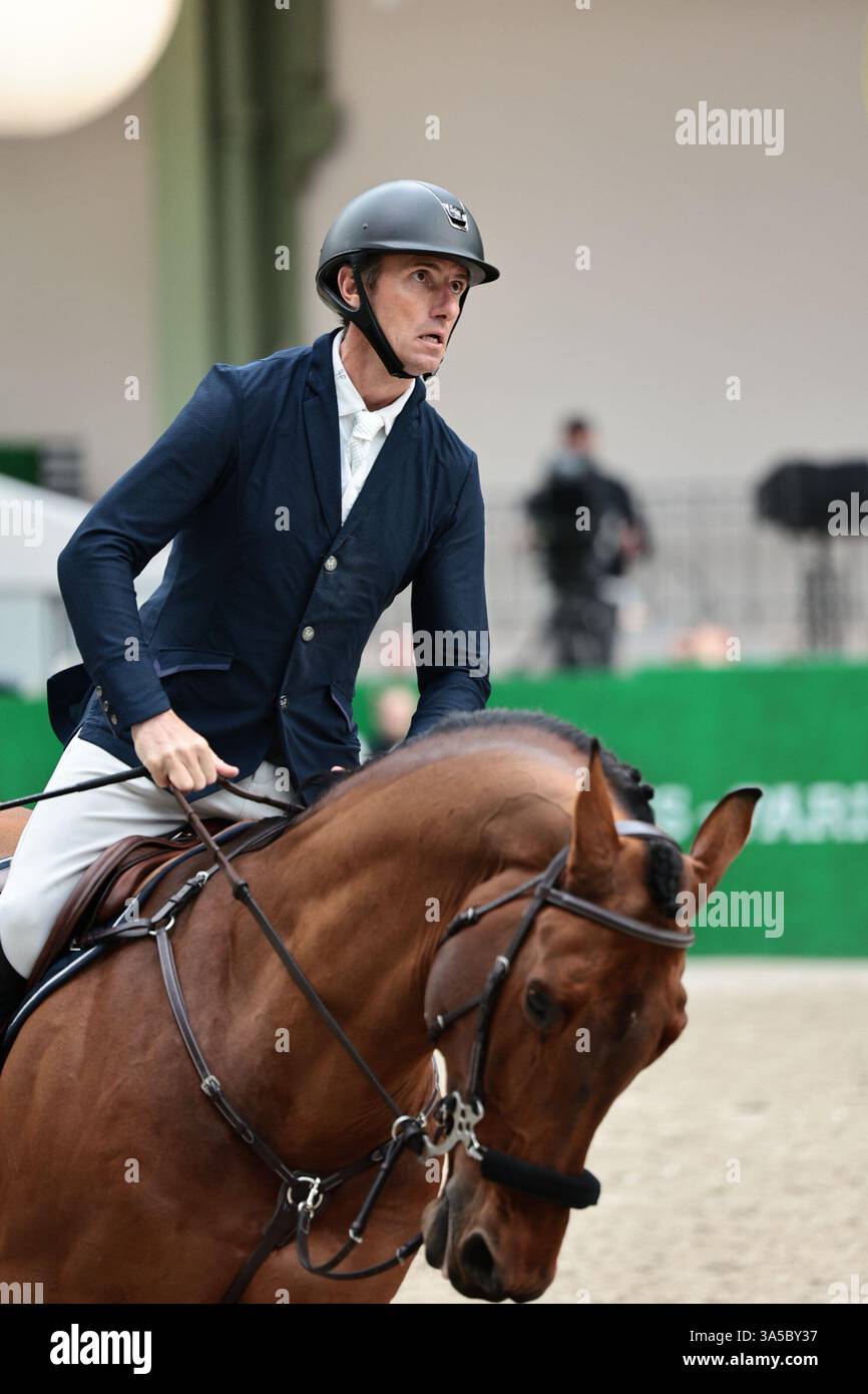 Gregory WATHELET of Belgium with Bond jamesbond de hay during the Saut ...