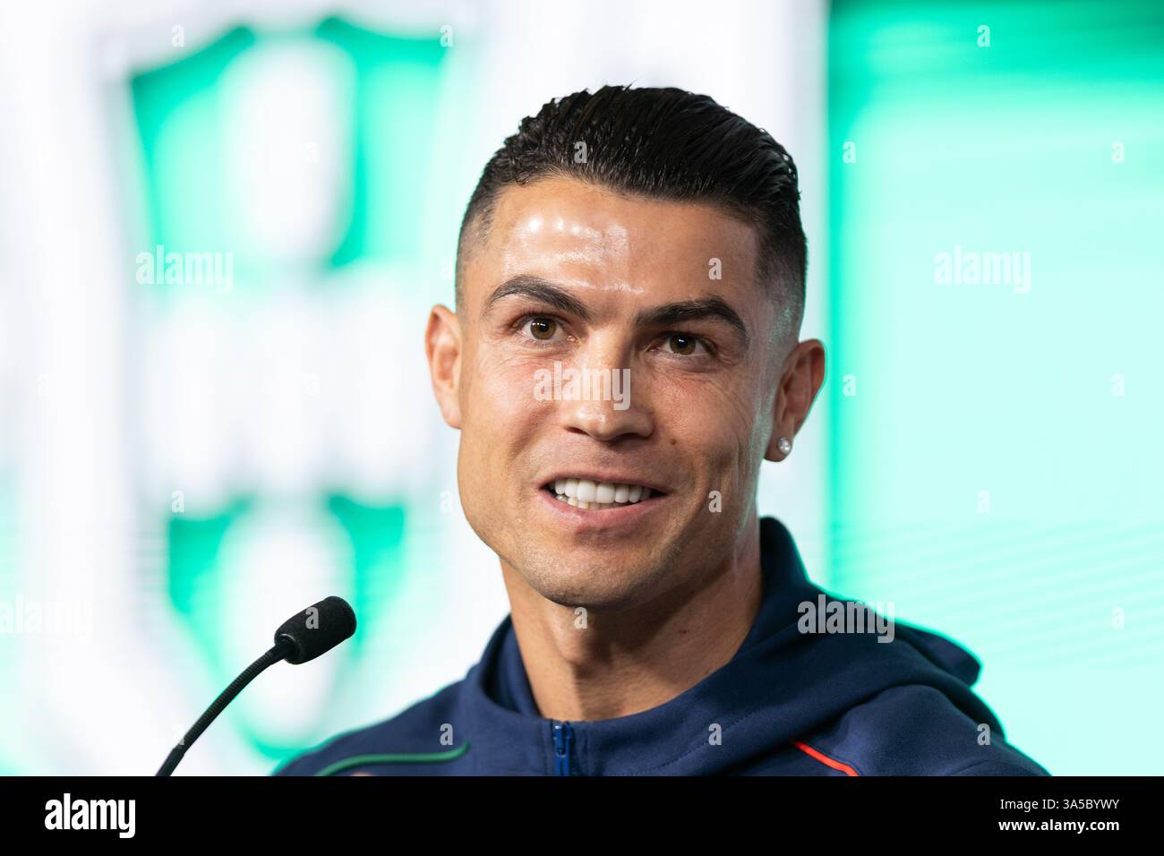 March 22, 2025. Lisbon, Portugal. Portugal's and Al-Nassr forward ...