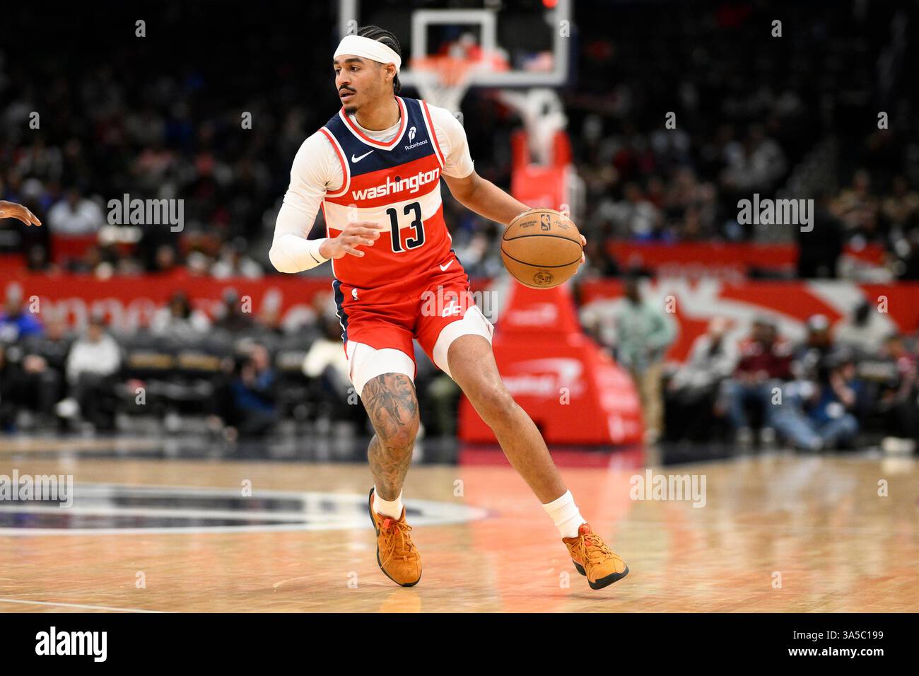 Washington Wizards guard Jordan Poole (13) in action during the first ...