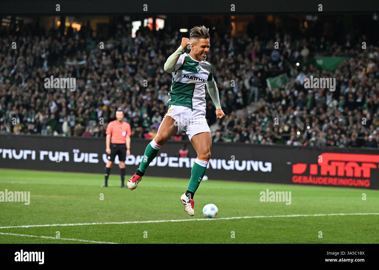 Bremen, Germany. 22nd Mar, 2025. Soccer: Werder Bremen's farewell match ...