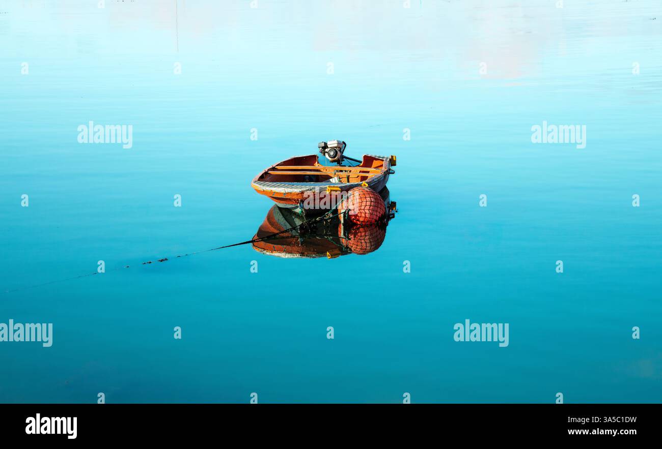 Floating in the Beagle Channel Stock Photo - Alamy