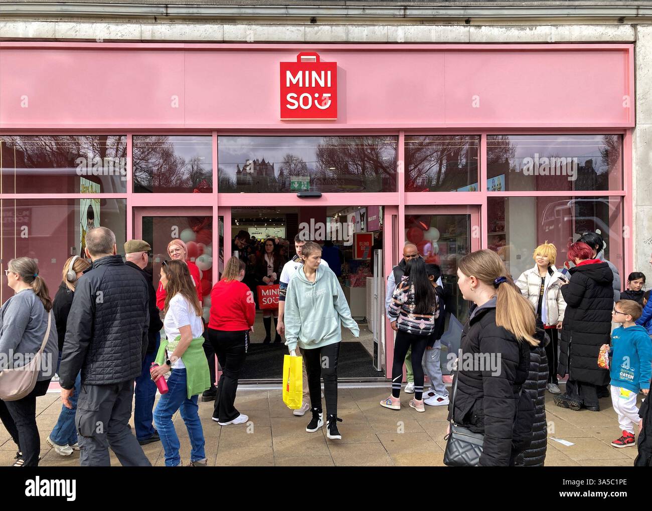 Edinburgh, Scotland, UK. 22nd Mar 2025. Located on Princes Street ...