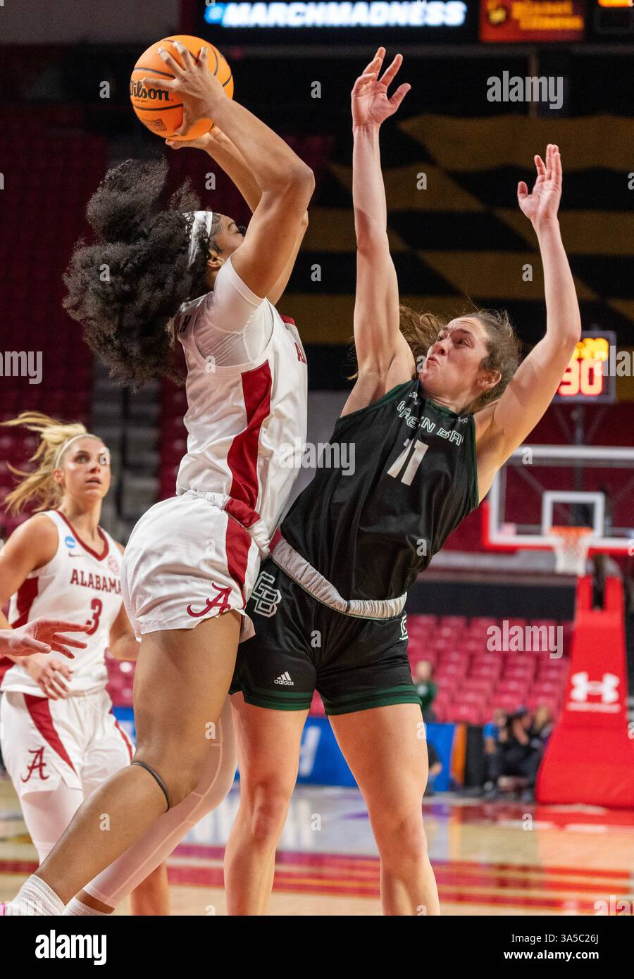 COLLEGE PARK, MD- MARCH 22: Green Bay Phoenix guard Natalie McNeal (11 ...