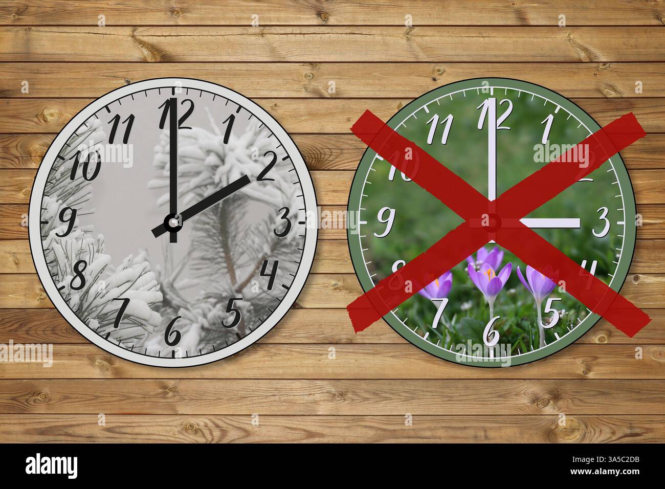 No daylight saving time change: permanent standard time implemented ...