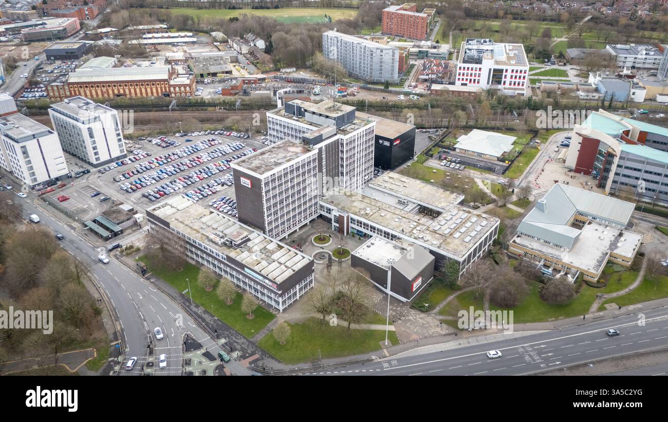 University aerial hi-res stock photography and images - Alamy