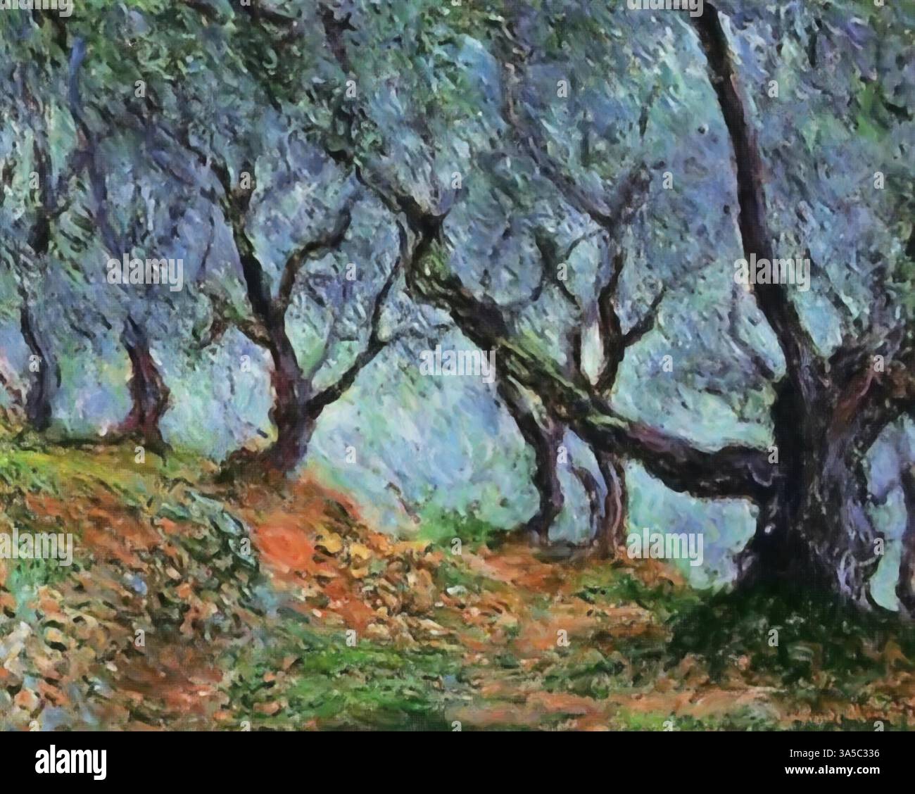 Famous olive tree Stock Vector Images - Alamy