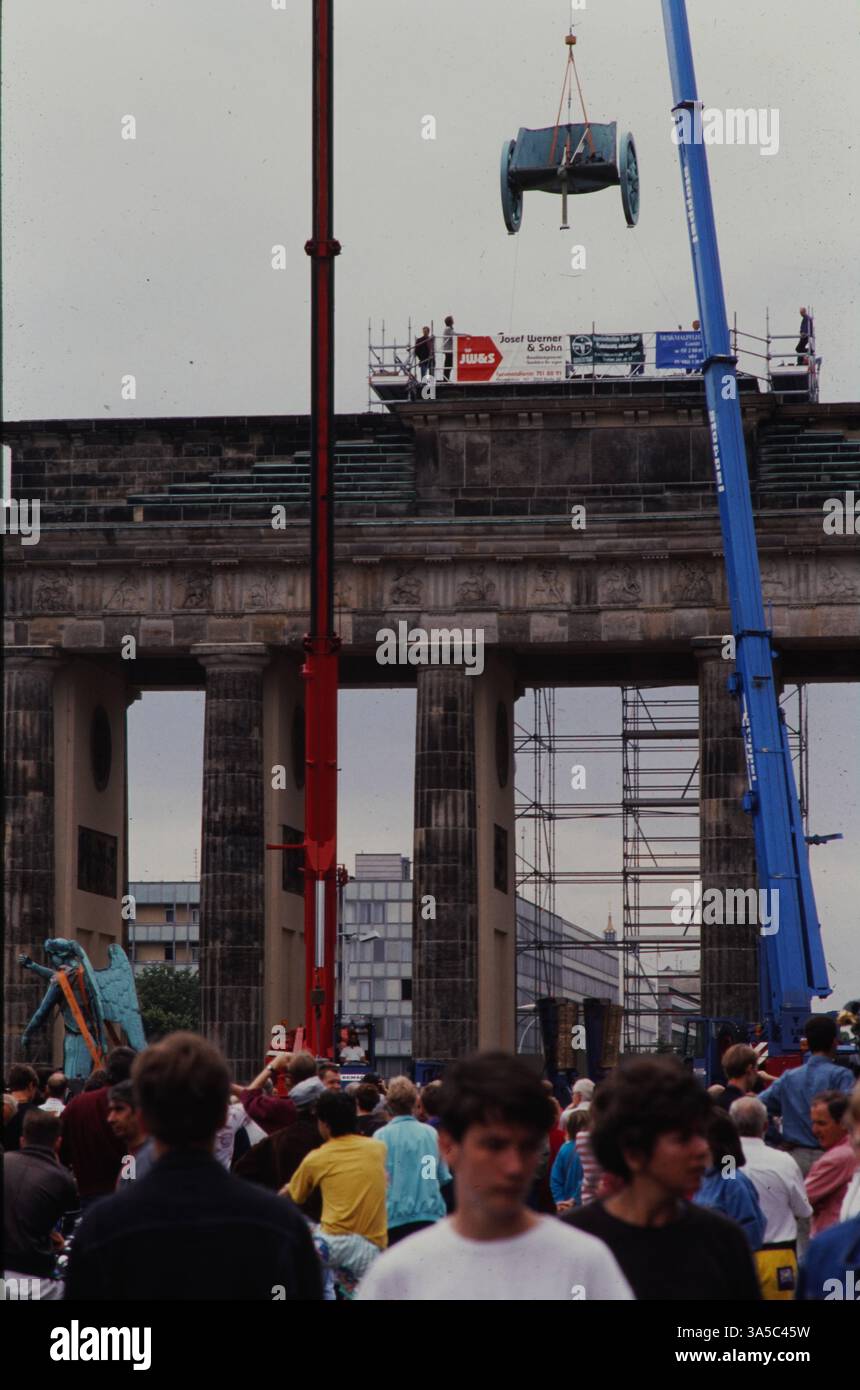Berlin GER, 20240101, Aufnahme Berlin, ca. 1990, Stadtansicht ...