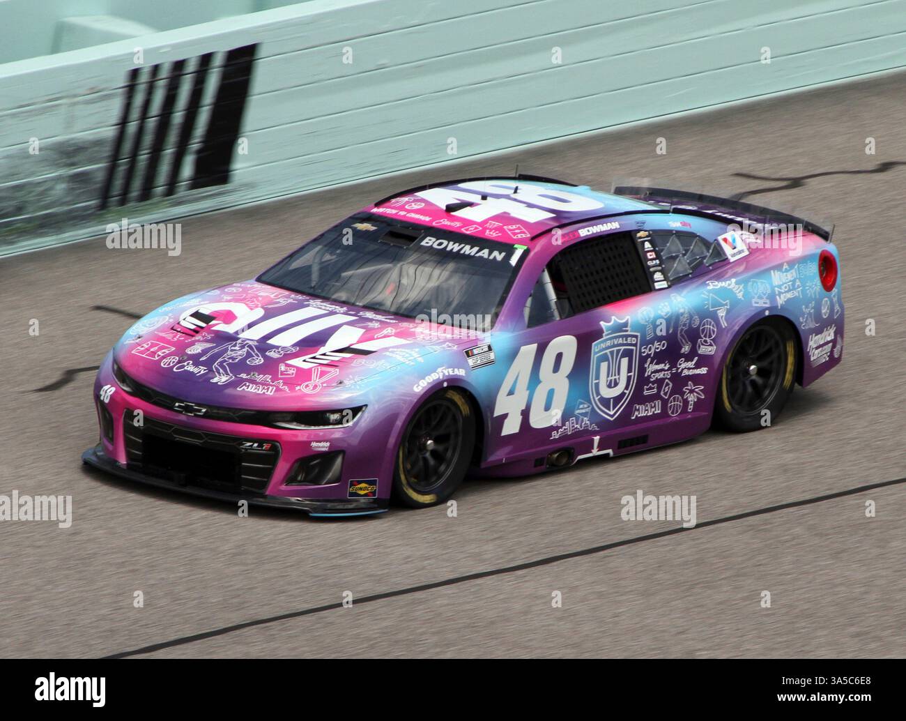 HOMESTEAD, FL - MARCH 22: Alex Bowman (#48 Hendrick Motorsports Ally ...