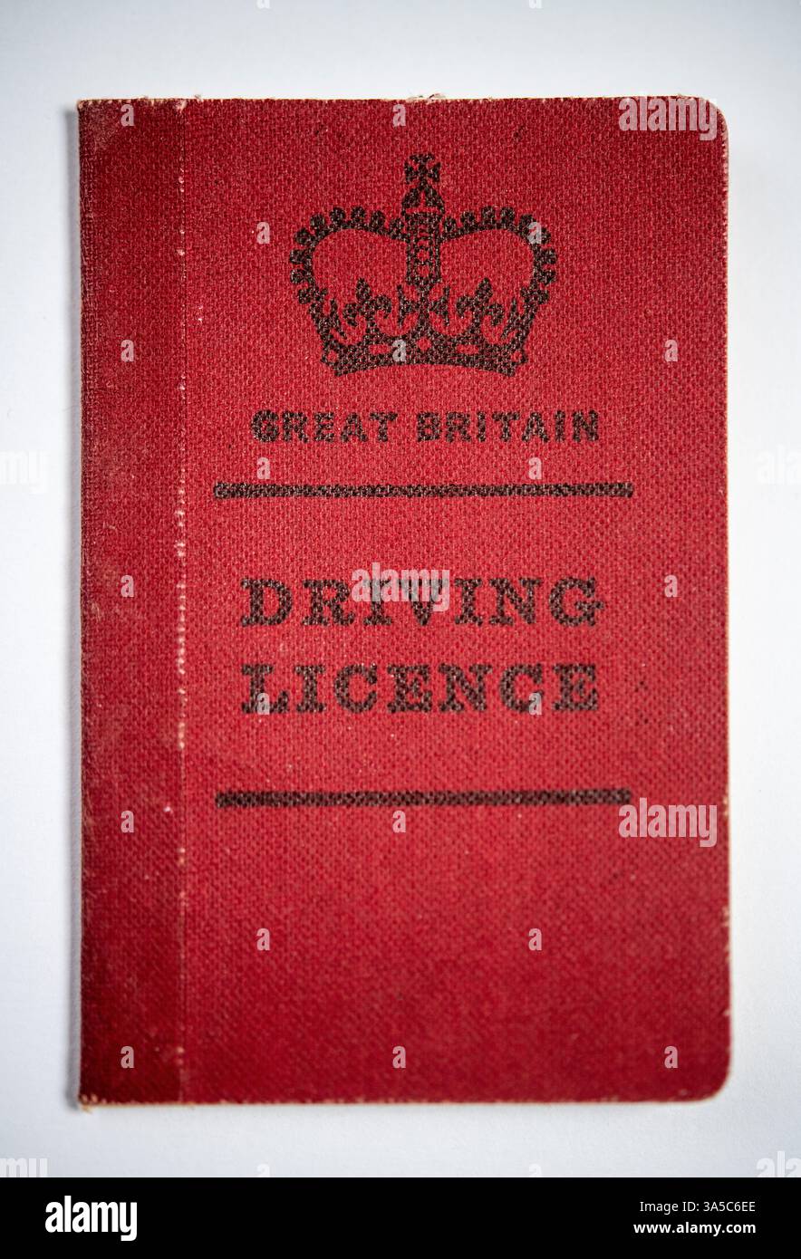 Regional UK driving licence stamped with a first day of issue by ...