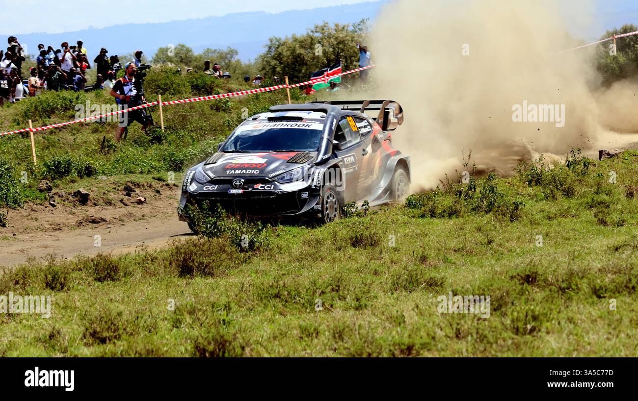 Third day of the FIA World Rally Championship WRC, Motorsport Rallye ...