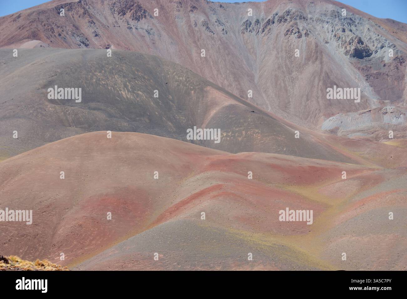 Mountain range multi colored red hi-res stock photography and images ...