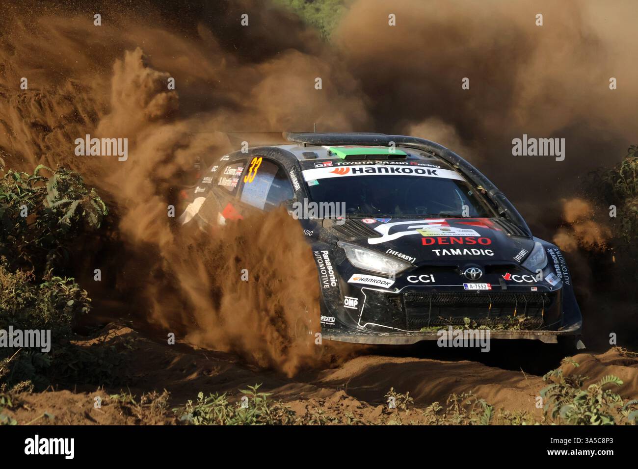 Third day of the FIA World Rally Championship WRC, Motorsport Rallye ...