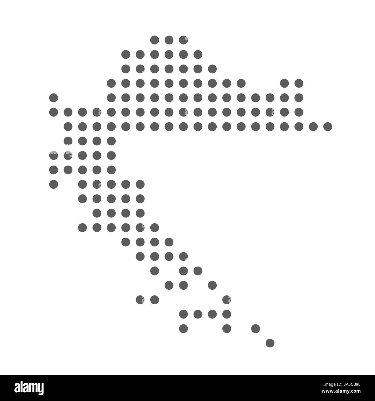 Dotted map infographic element Stock Vector Images - Alamy