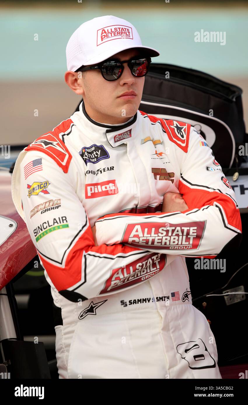 HOMESTEAD, FL - MARCH 22: Sammy Smith (#8 JR Motorsports Allstate ...