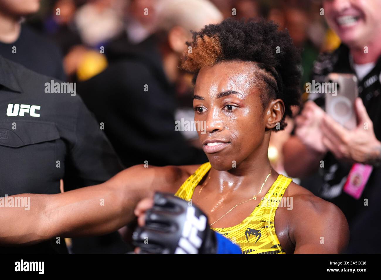Alexia Thainara celebrates victory against Molly McCainn (not pictured ...