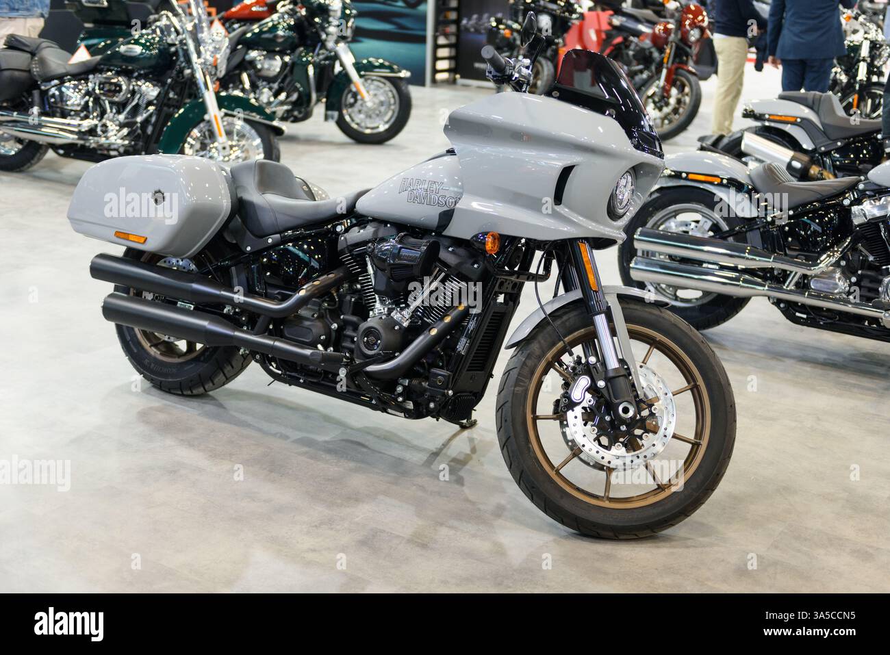 ISTANBUL, TURKEY - MARCH 16, 2025: Harley Davidson Road Glide ...